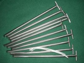 Delta T Bar Rock Pegs - pack of 10 – Delta Ground Anchors